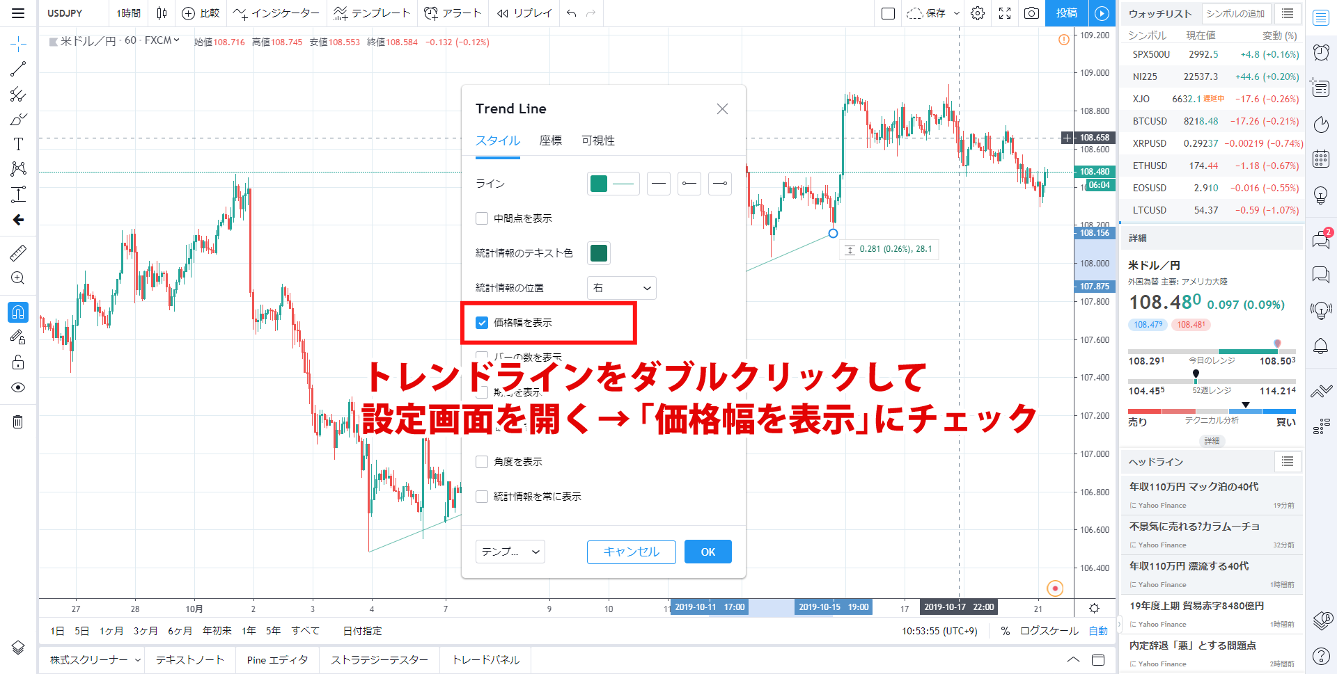 tradingview-pips12 | FXフレンズ｜FXインジケーターの情報発信サイト